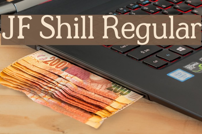 JF Shill Regular Font - FFonts.net