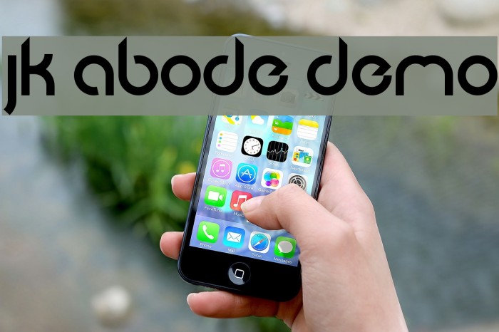JK Abode Demo Font - FFonts.net