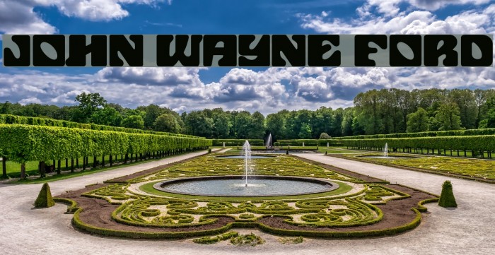 John Wayne Ford Font - FFonts.net