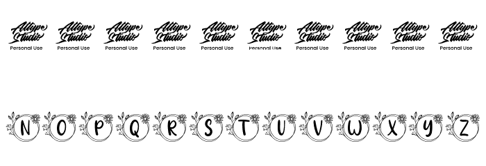 Jolie Monogram Regular Font - FFonts.net