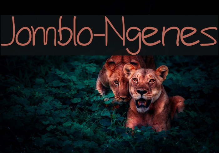 Jomblo-Ngenes Font - FFonts.net
