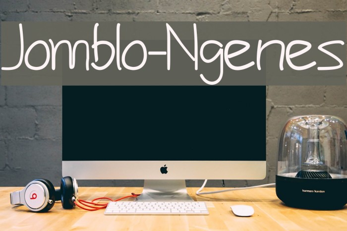 Jomblo-Ngenes Font - FFonts.net