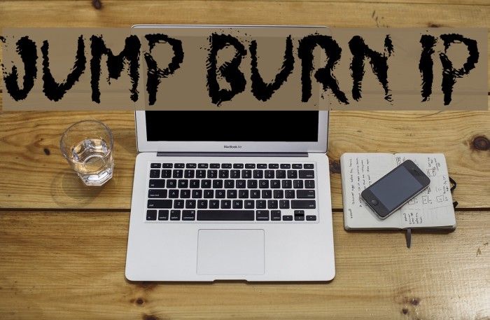 JUMP BURN IP Font - FFonts.net