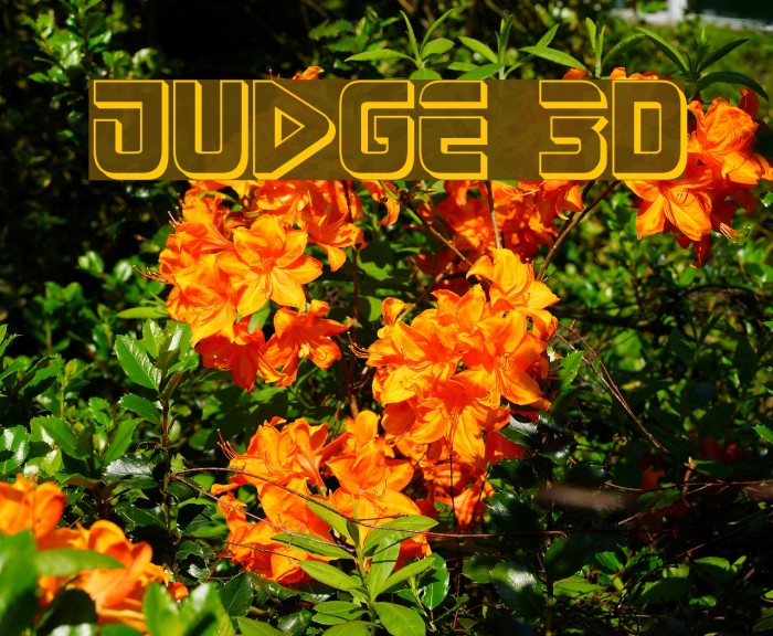 Judge 3D Font - FFonts.net