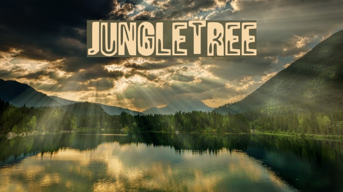 JungleTree Font - FFonts.net