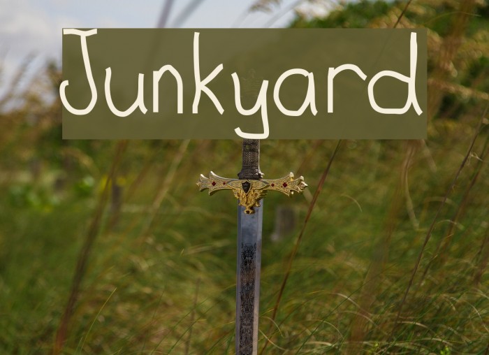 Junkyard Font - FFonts.net