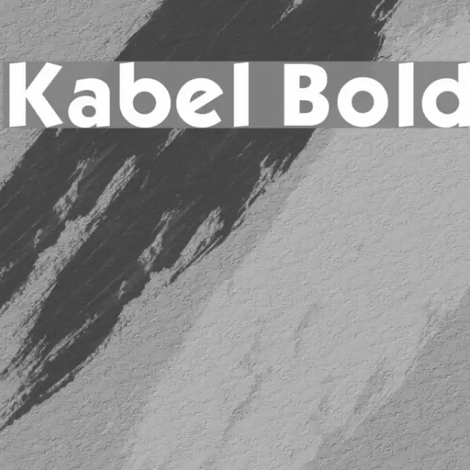 Kabel Bold Font | Free Download (TTF/OTF) | FFonts.net