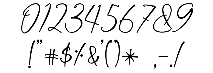 Kaliurang Signature - Personal Font - FFonts.net