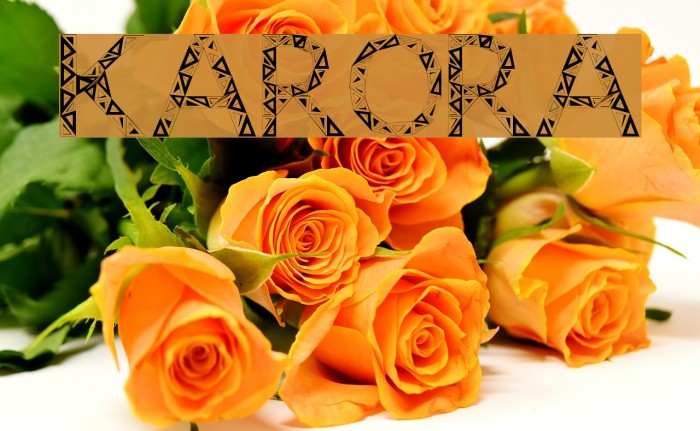 karora Font - FFonts.net