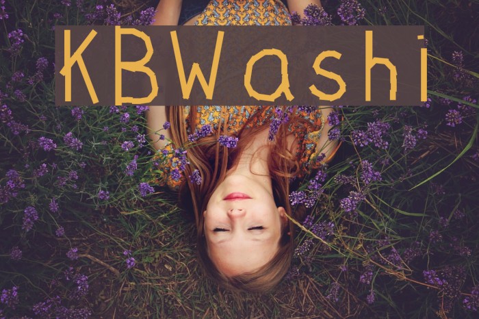 KBWashi Font - FFonts.net