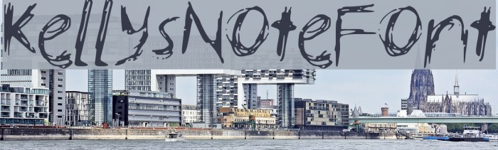 KellysNoteFont Font - FFonts.net