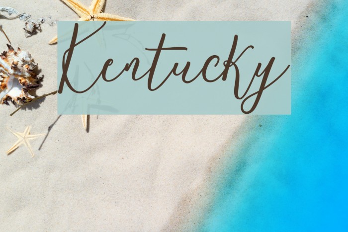 Kentucky Font - FFonts.net