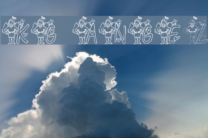 KG ANGEL3 Font - FFonts.net