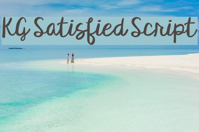 KG Satisfied Script Font - FFonts.net