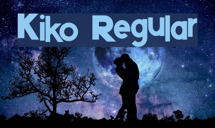 Kiko Regular Font - FFonts.net