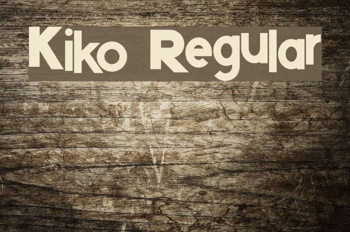 Kiko Regular Font - FFonts.net