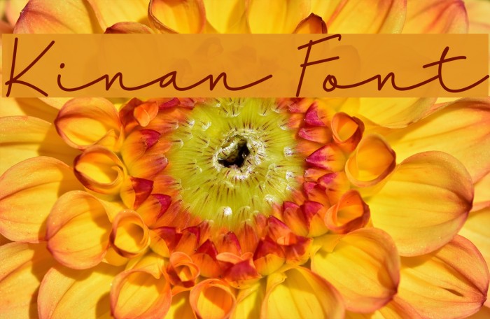 Kinan Font - FFonts.net