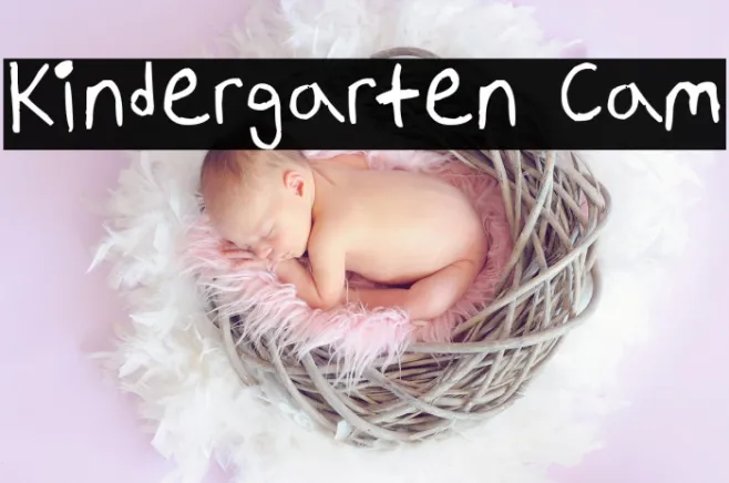 Kindergarten Cam Font | Free Download (TTF/OTF) | FFonts.net