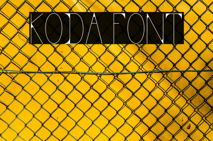KODA Font - FFonts.net
