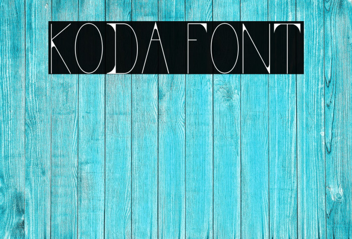 KODA Font - FFonts.net