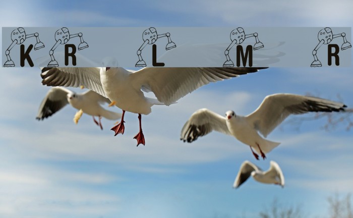 KR Lil' Mike's Robot Font - FFonts.net