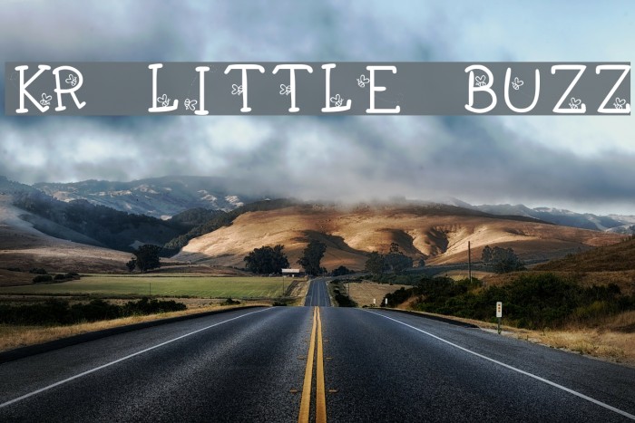 KR Little Buzz Font - FFonts.net