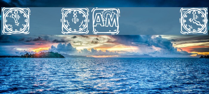 KR Lotsa Time Dings Font - FFonts.net