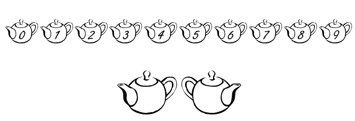 KR Tea Time Font - FFonts.net
