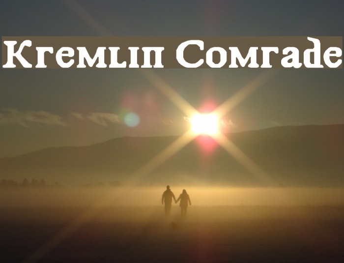 Kremlin Comrade Font - FFonts.net