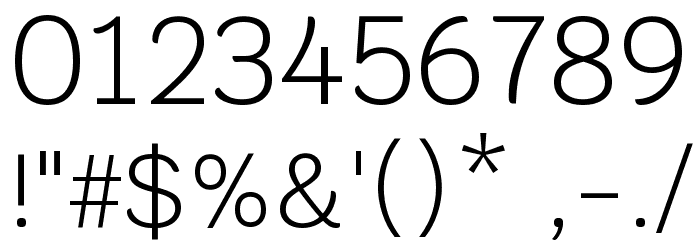 Krub Light Font - FFonts.net