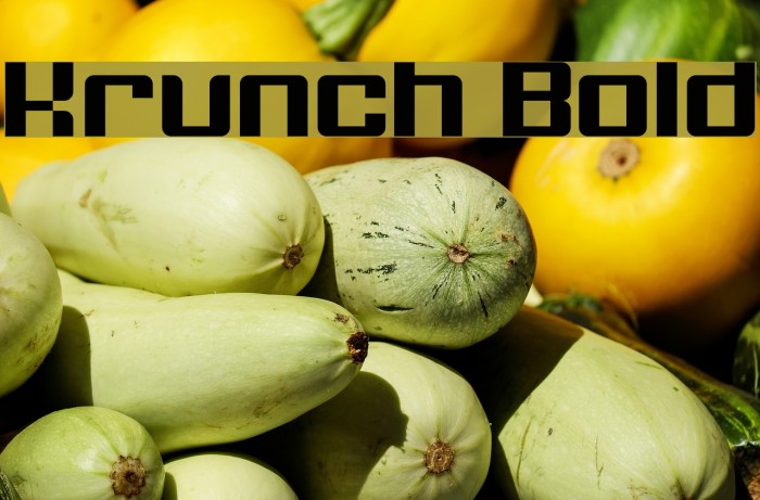 Krunch Bold Font - FFonts.net