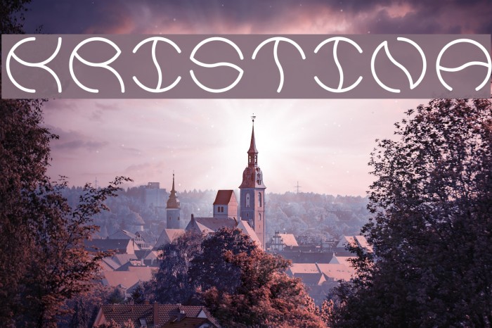 kristina Font - FFonts.net