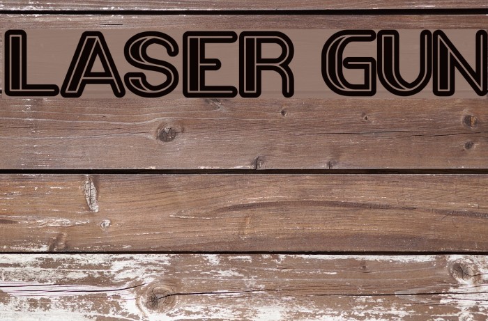 LASER GUN Font - FFonts.net