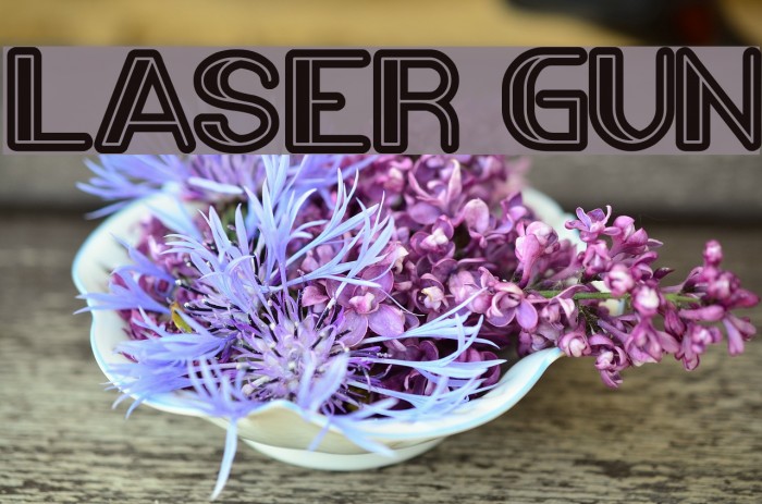 LASER GUN Font - FFonts.net