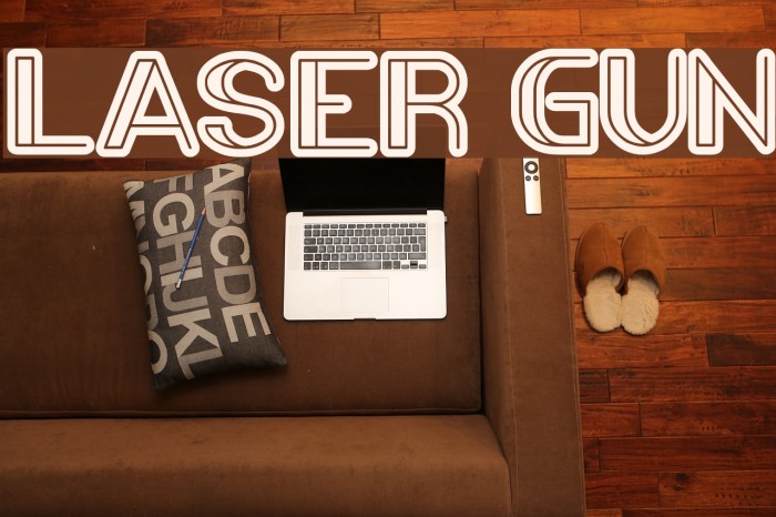LASER GUN Font - FFonts.net