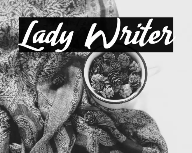 Lady Writer Font | Free Download (TTF/OTF) | FFonts.net