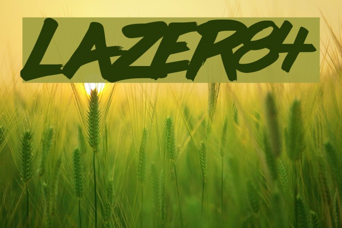 lazer84 Font - FFonts.net