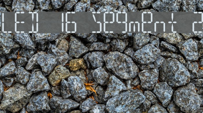 LED 16 Segment 2 Font - FFonts.net