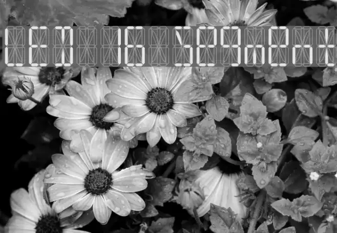 LED 16 Segment Font - Free Download (TTF/OTF) | FFonts.net