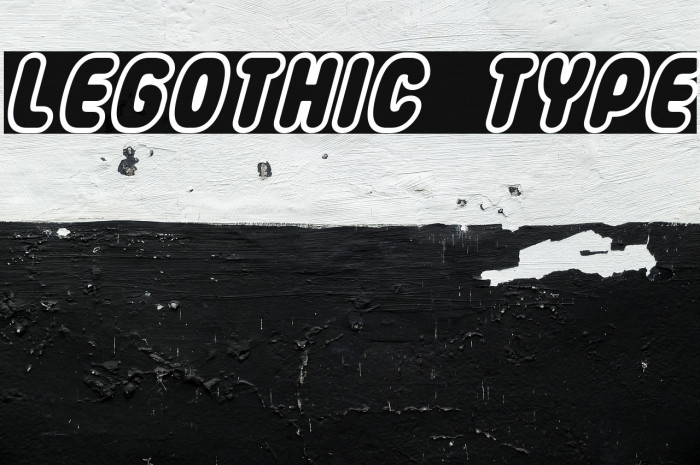 LEGothic Type Font - FFonts.net