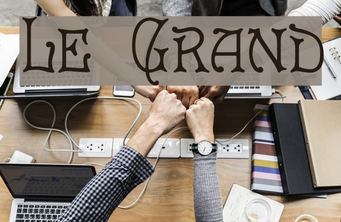 Le Grand Font - FFonts.net