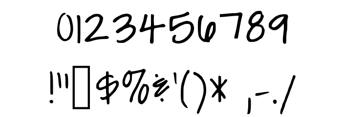 Leah Writes Medium Font - FFonts.net