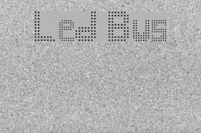 Led Bus Font | Details & Characters — FFonts.net