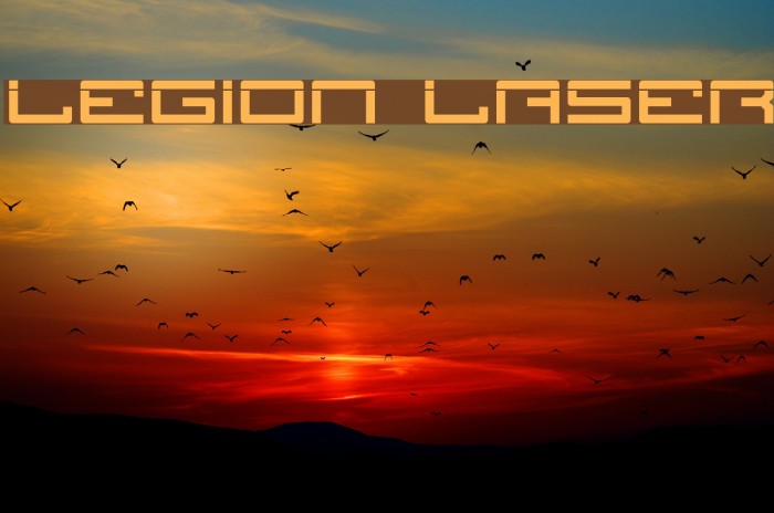 Legion Laser Font - FFonts.net