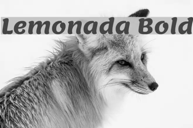 Lemonada Bold Font - Free Download (TTF/OTF) | FFonts.net