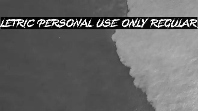 Letric PERSONAL USE ONLY Regular Font | Free Download (TTF/O