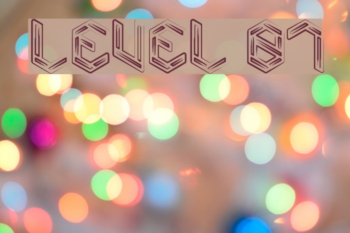 Level 01 Font - FFonts.net