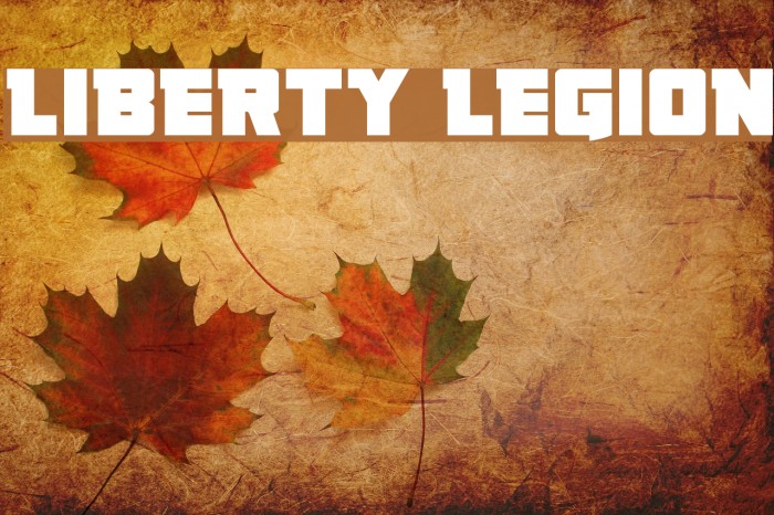 Liberty Legion Font - FFonts.net