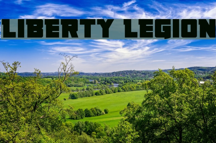Liberty Legion Font - FFonts.net