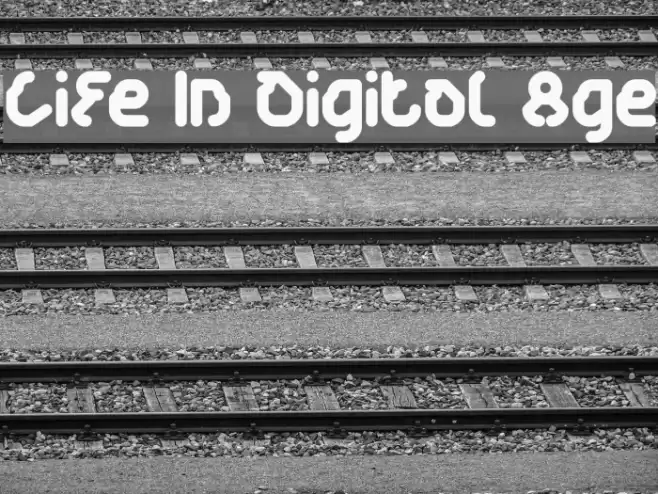 Life In Digital Age Font - Free Download (TTF/OTF) | FFonts.